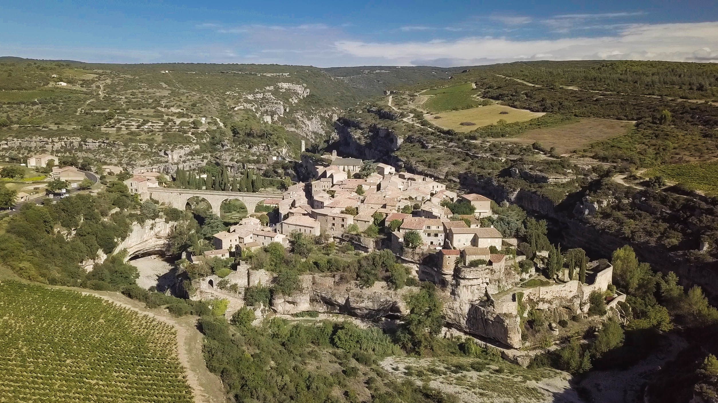 La cité cathare de Minerve, bijou de l'Hérault
